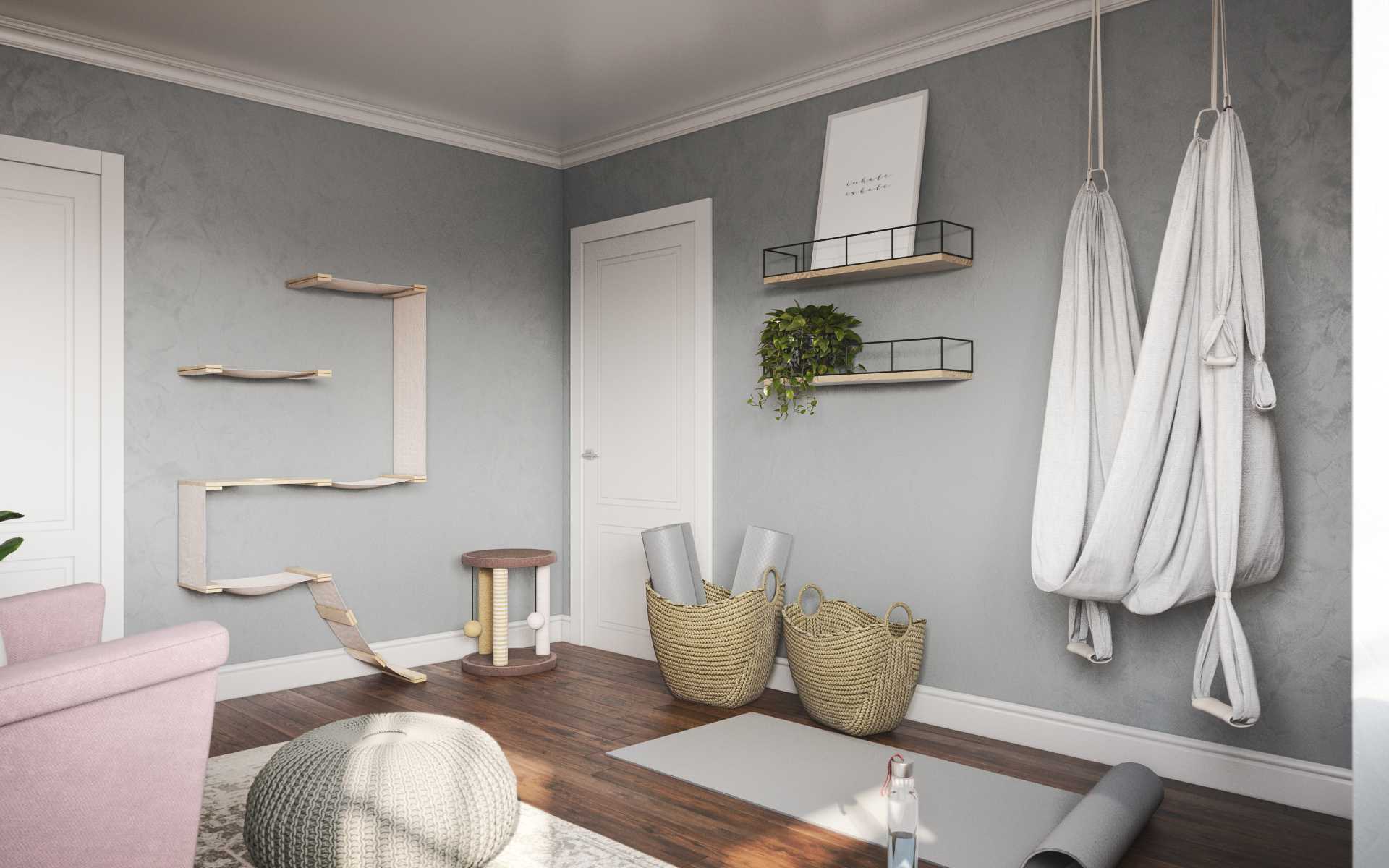 Glam, Midcentury Modern, Preppy Office Design by Havenly Interior ...