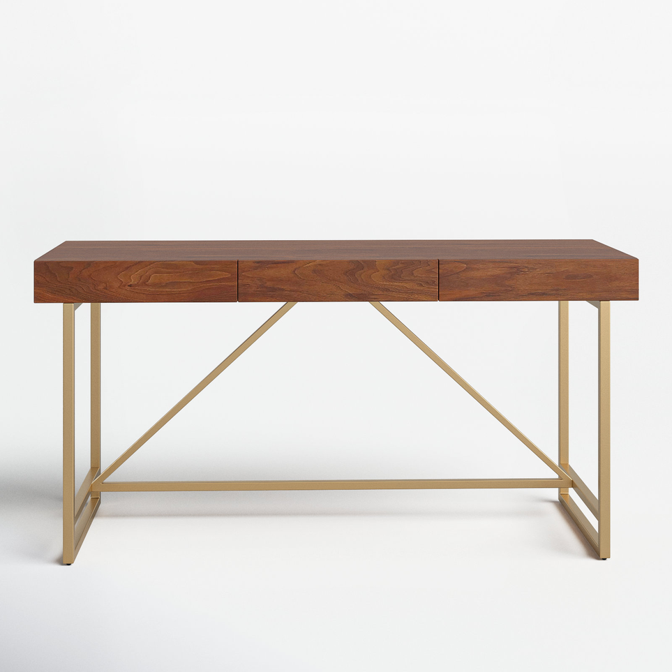 Cb2 vista glass top desk store
