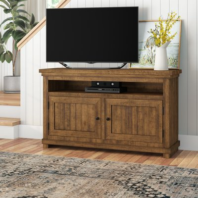 Glastonbury solid wood tv stand store