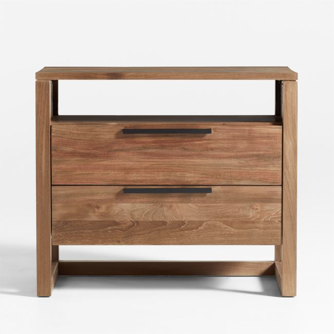 Crate barrel nightstand store