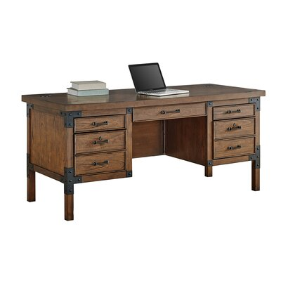 Django solid wood executive desk store