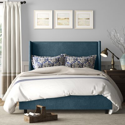 Harwick upholstered panel bed store
