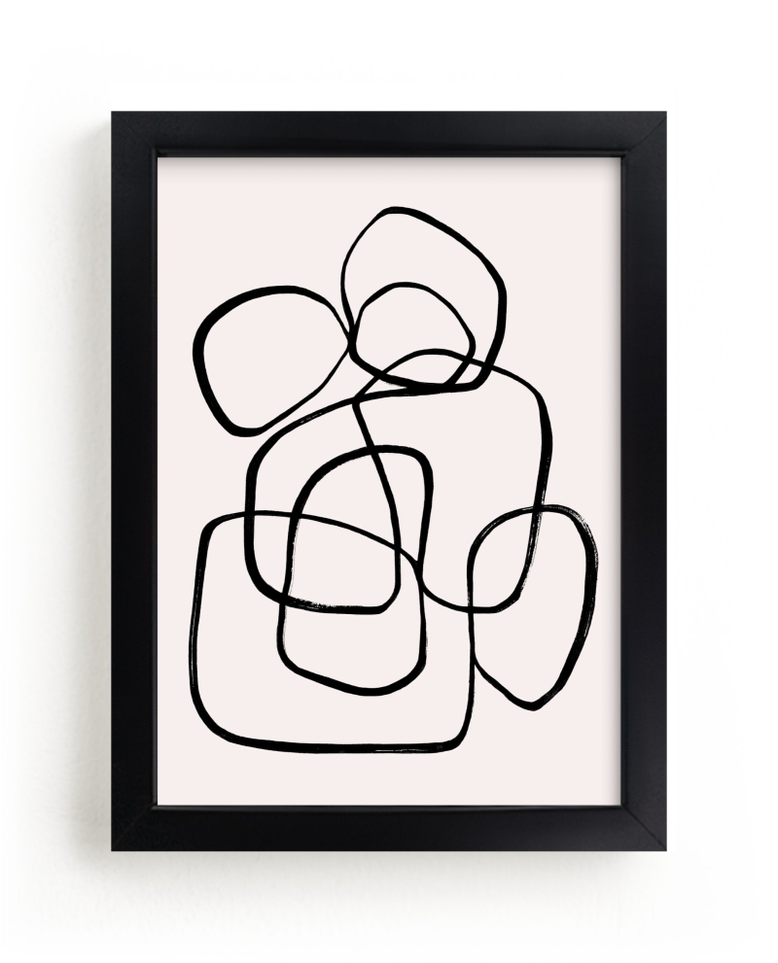 abstract line prints