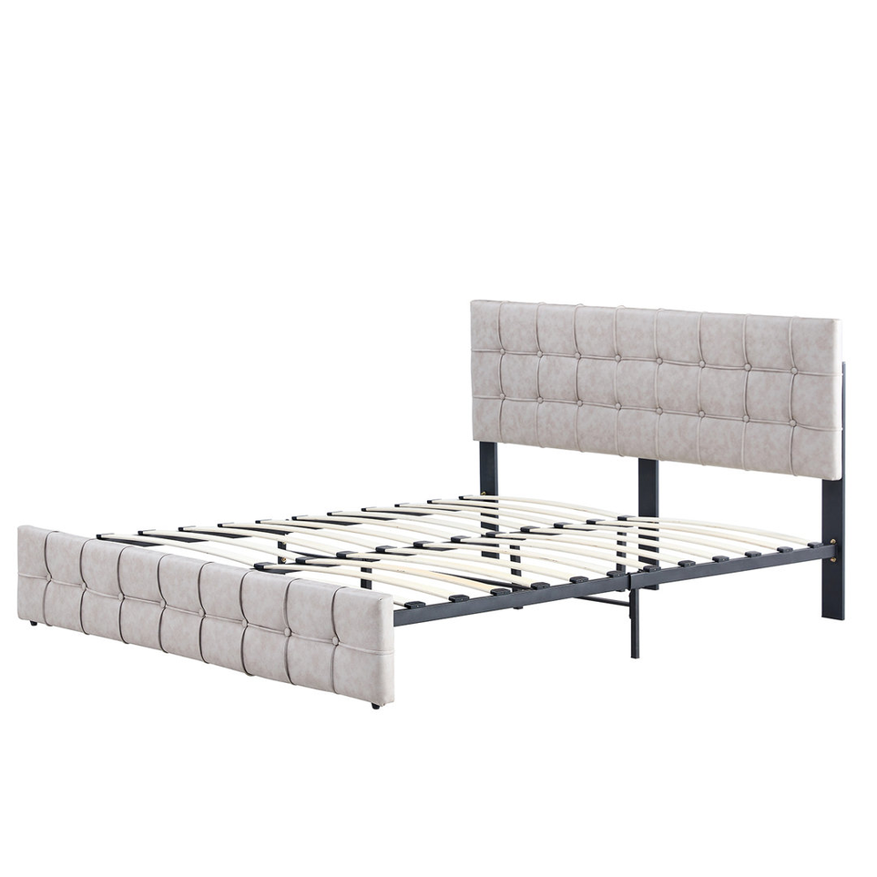 Pauletta low profile platform bed store