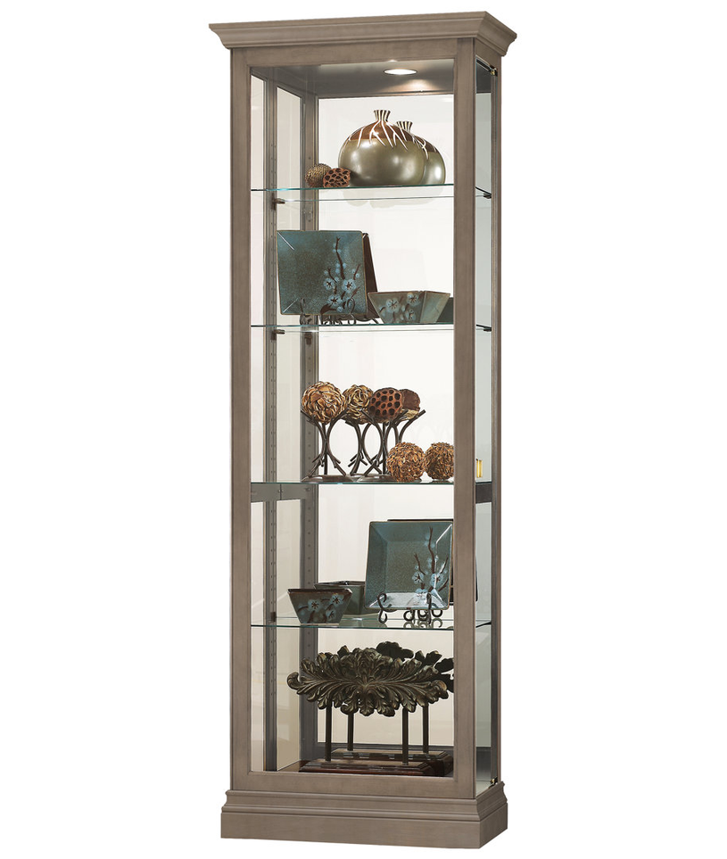 Shelia lighted curio cabinet store